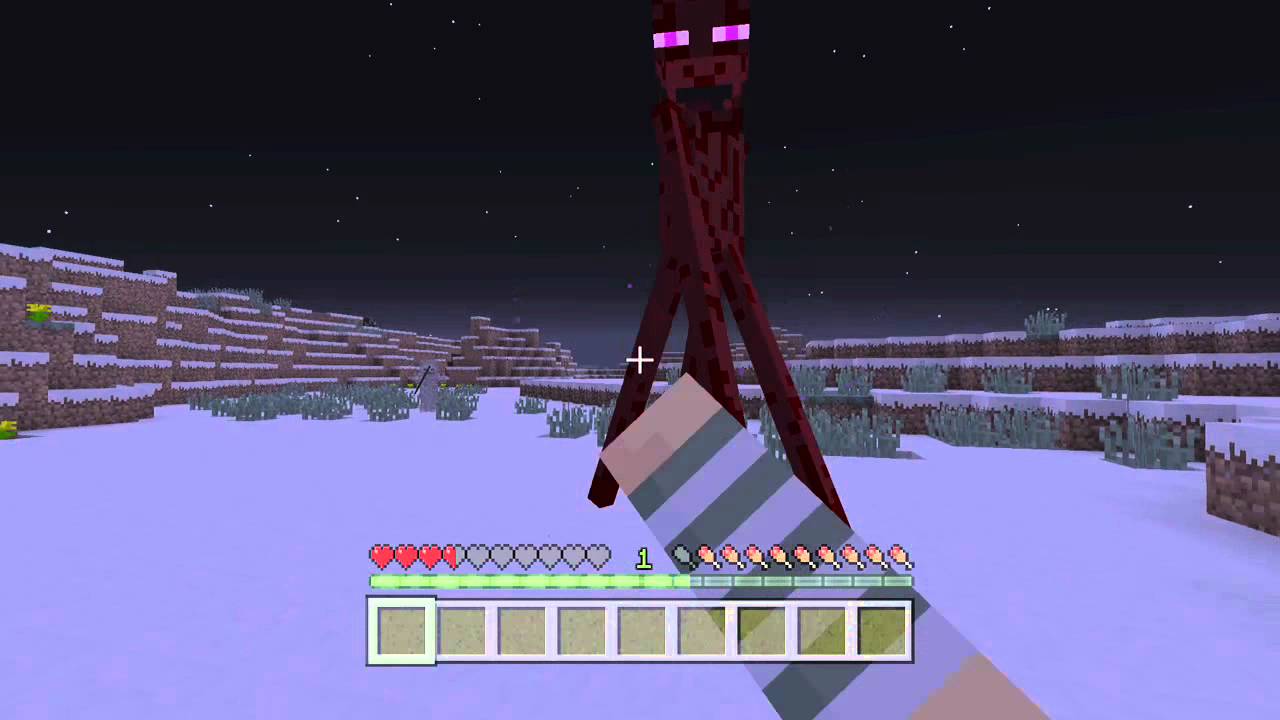 Minecraft enderman staring contest - YouTube