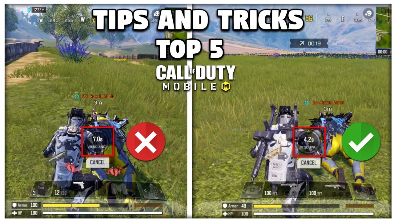TOP 5 BATTLEROYALE TIPS AND TRICKS IN CODM | NEW UPDATE TIPS & MEDIC ...