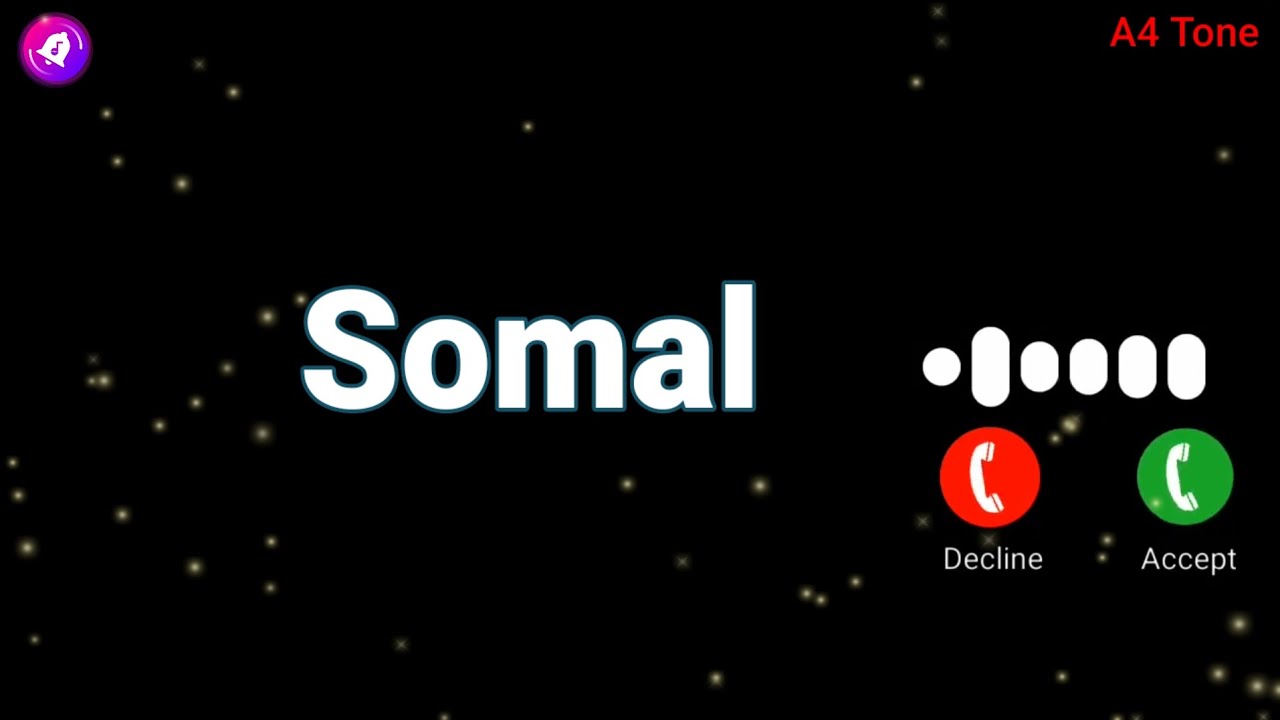 Somal please pickup the phone | Somal ringtone | Somal name massage ...