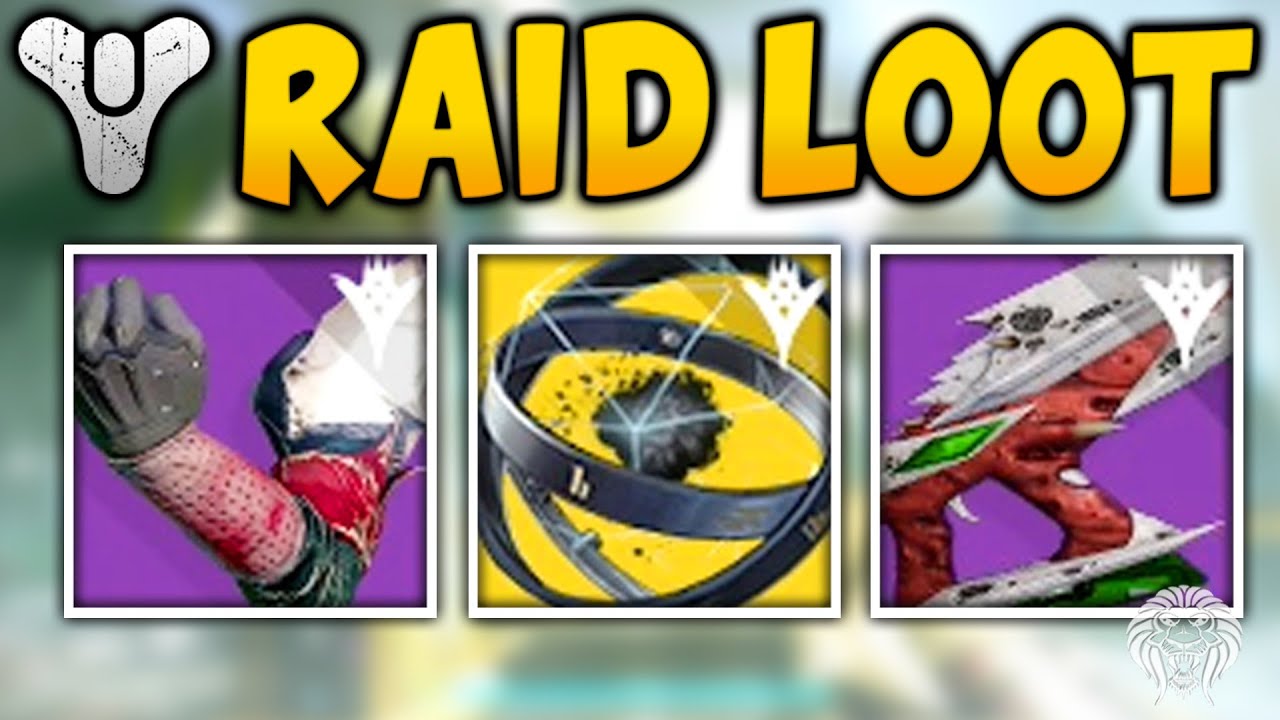 Destiny: KINGS FALL RAID LOOT! Exotic Item, Raid Weapons & Raid Armor ...