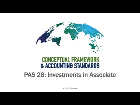 CFAS: PAS 28 - Investments in Associate - YouTube
