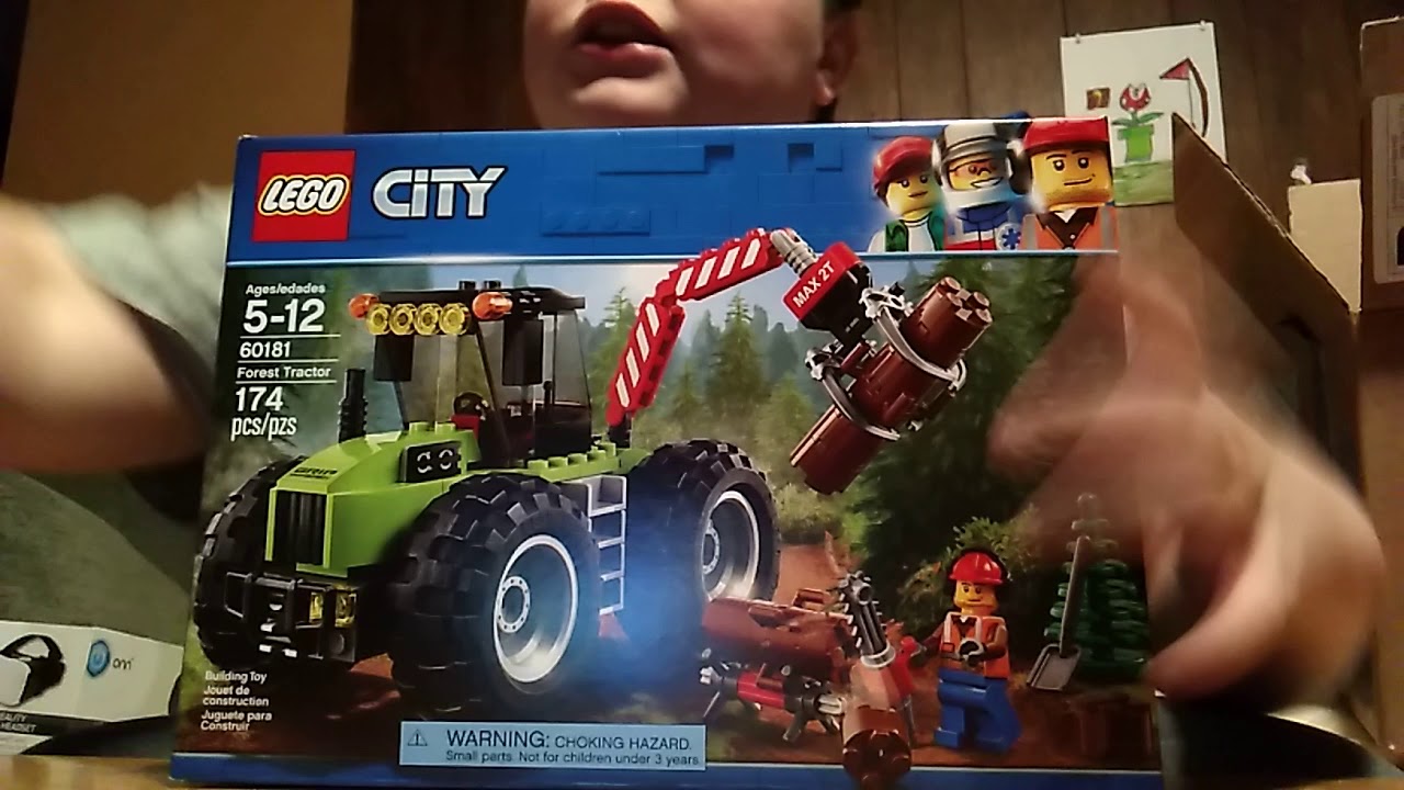 Unboxing a VR headset and Lego City Forest tracker - YouTube
