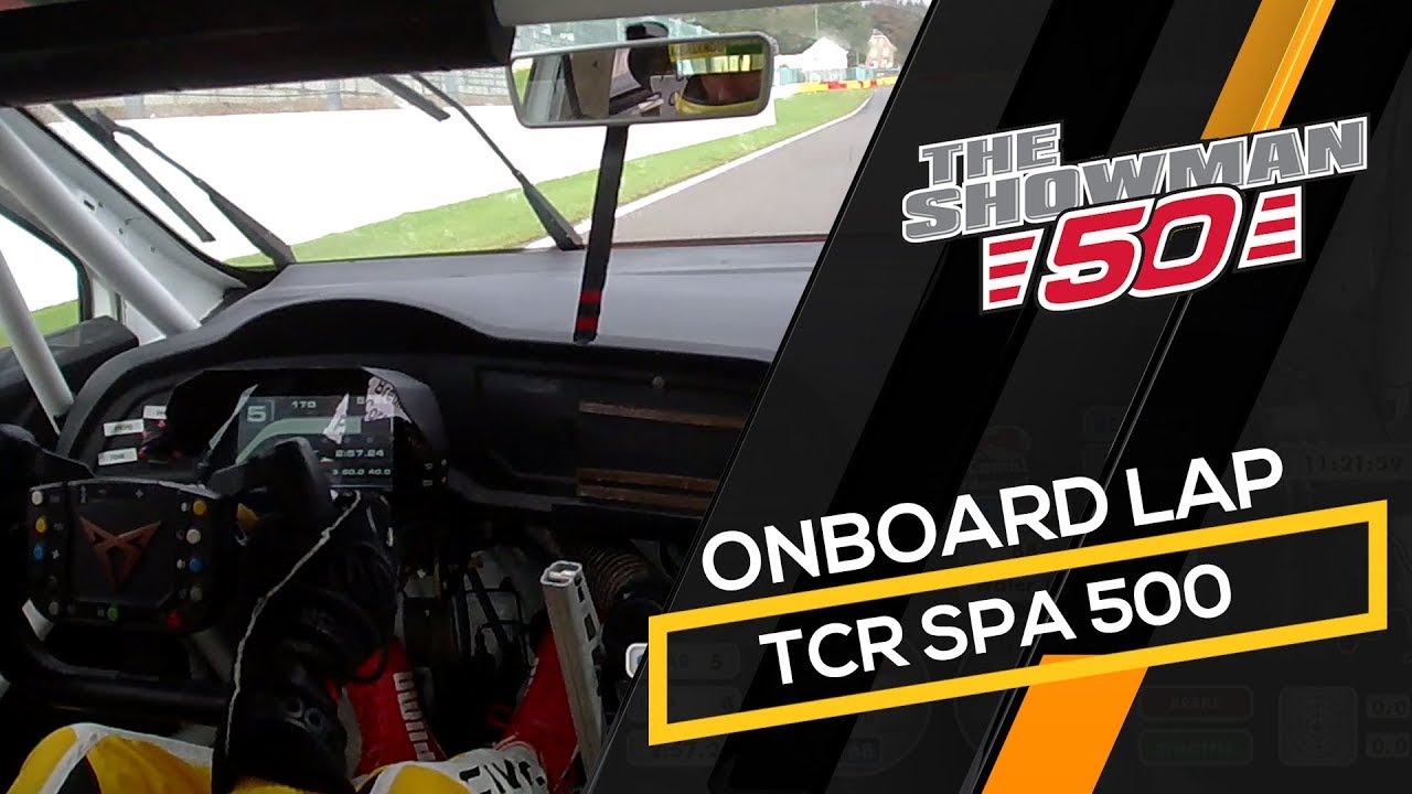 Onboard lap TCR SPA 500 in the CUPRA on Spa Francorchamps - YouTube