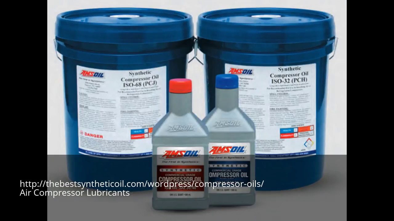 AMSOIL synthetic air compressor oil near me in Alabama - YouTube