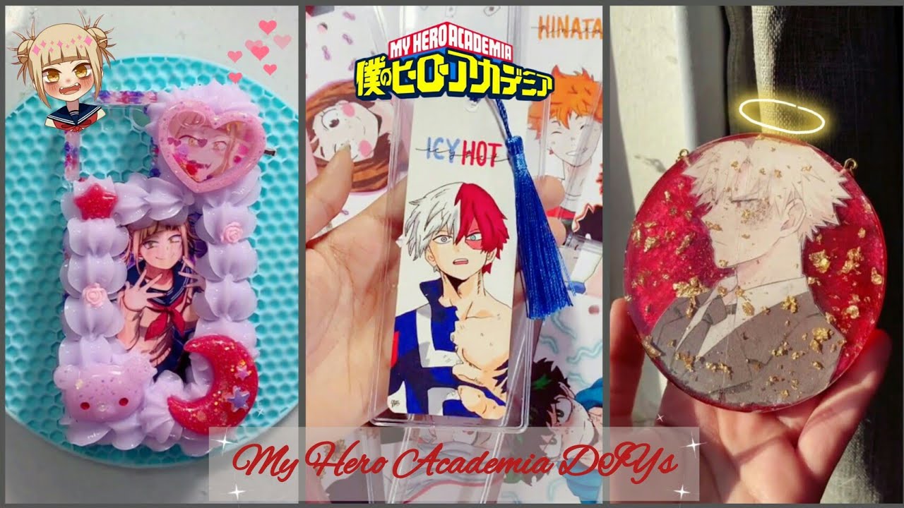 Boku No Hero Academia | MY Hero Academia crafts & DIYs part 2 - YouTube