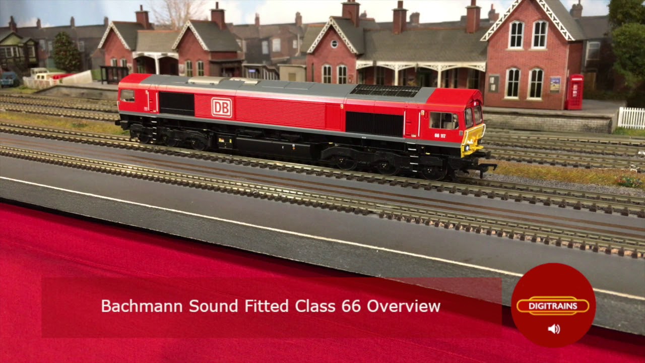 Bachmann Class 66 Factory Sound fitted Overview Digitrains Lincoln ...