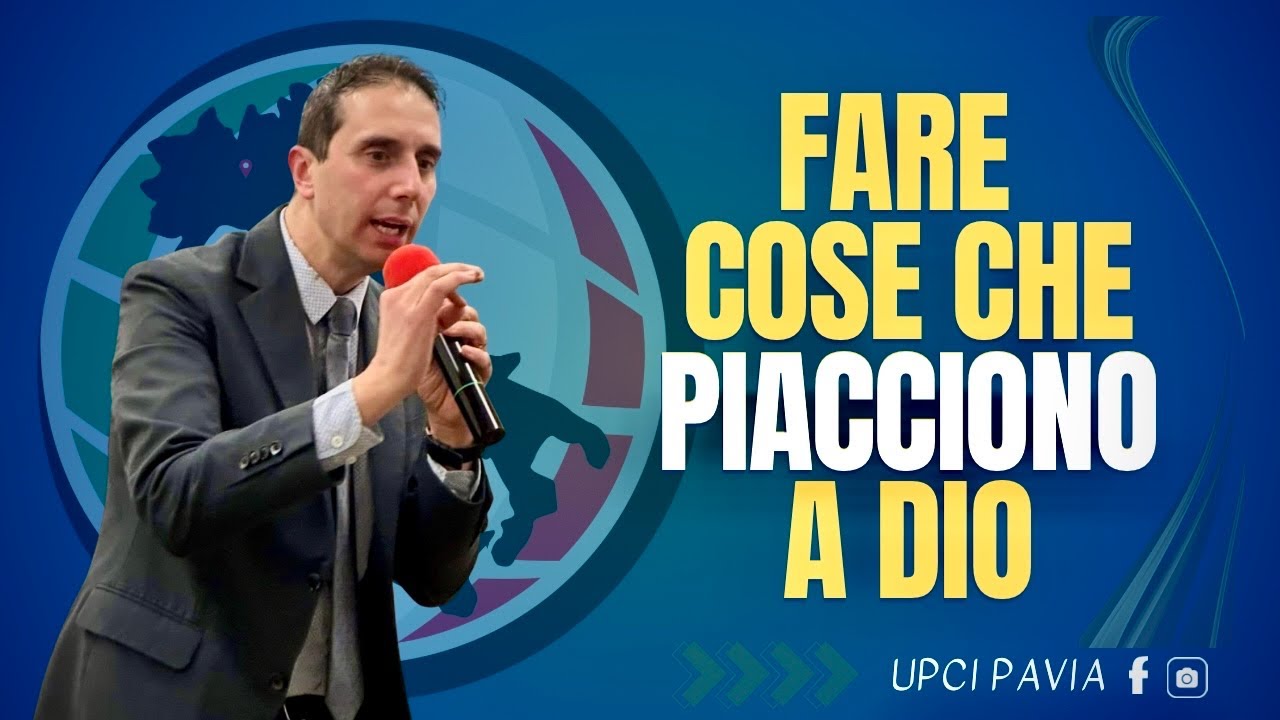 “Fare cose che piacciono a Dio” Rev. Matteo Cangini - YouTube
