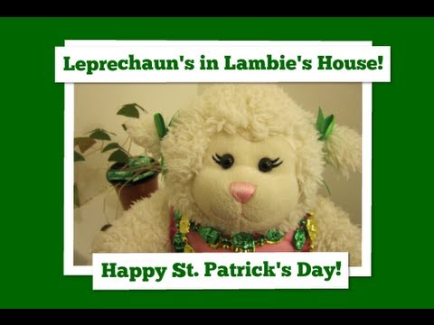 #269: Lambie's Leprechaun Mischief! Happy St. Patrick's Day! - LambCam ...