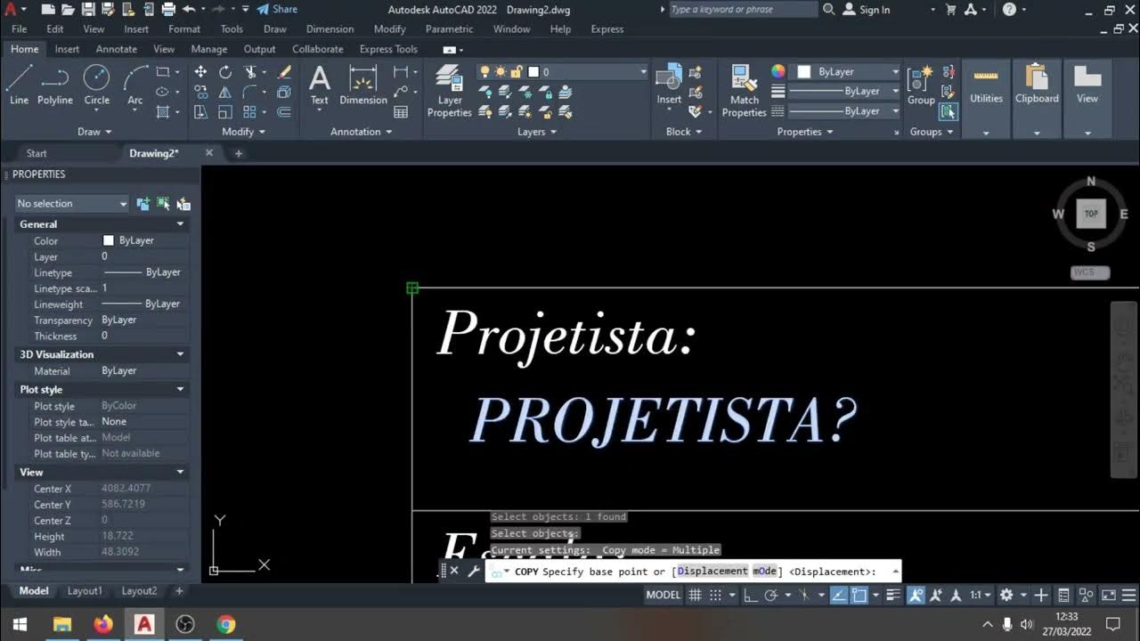 118 Criando do zero uma folha A3 Utilizando Blocos com Atributos - YouTube