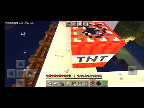 my 4 year old smp i blew smp with tnt #minecraft #smp #viral
