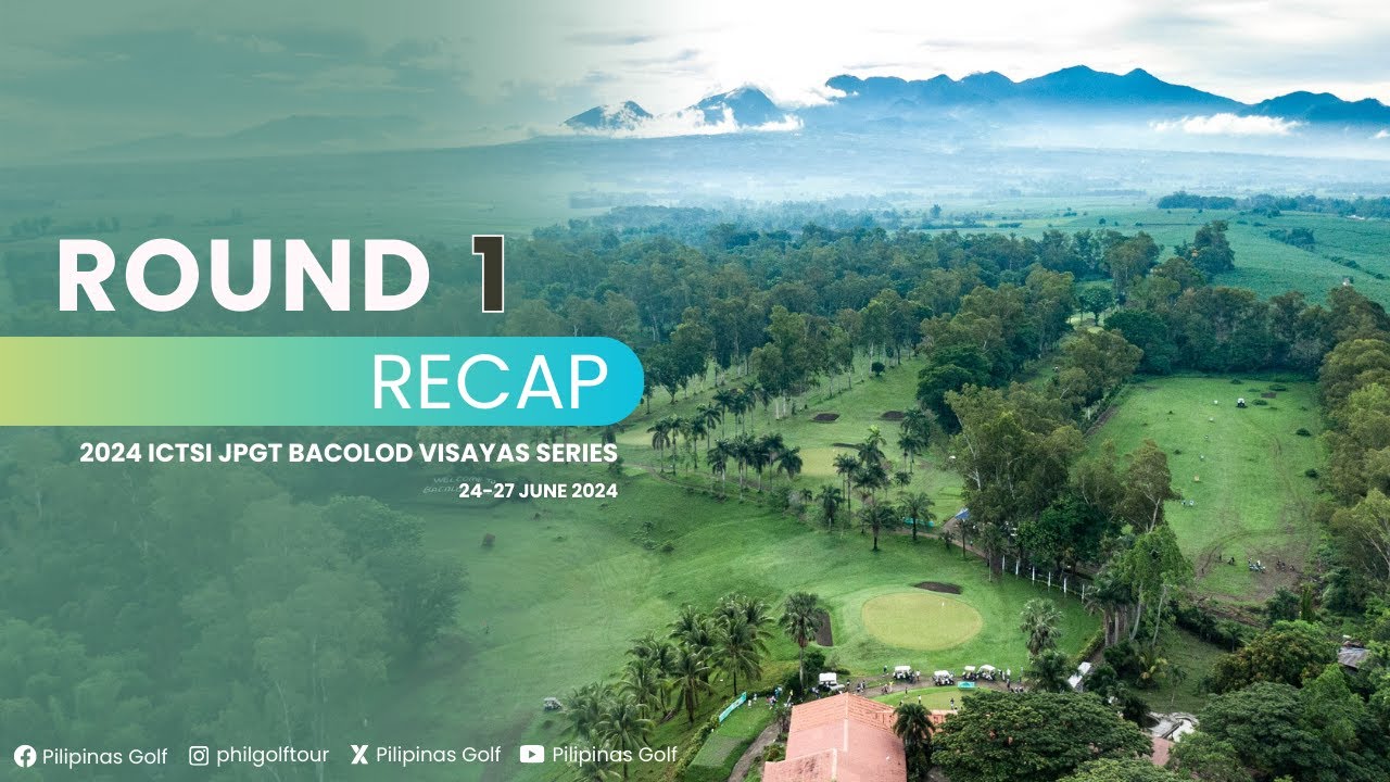 ROUND 1 RECAP | ICTSI JPGT Visayas Series - Bacolod - YouTube
