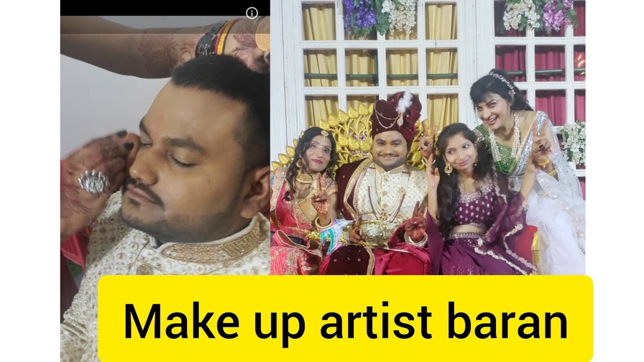 man make up tutorial/wedding groom make up - YouTube