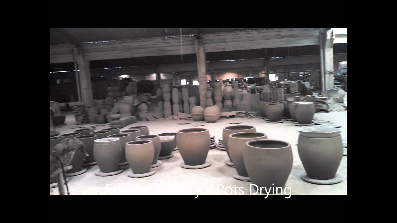 POTTERY MANUFACTURING PROCESSES - YouTube