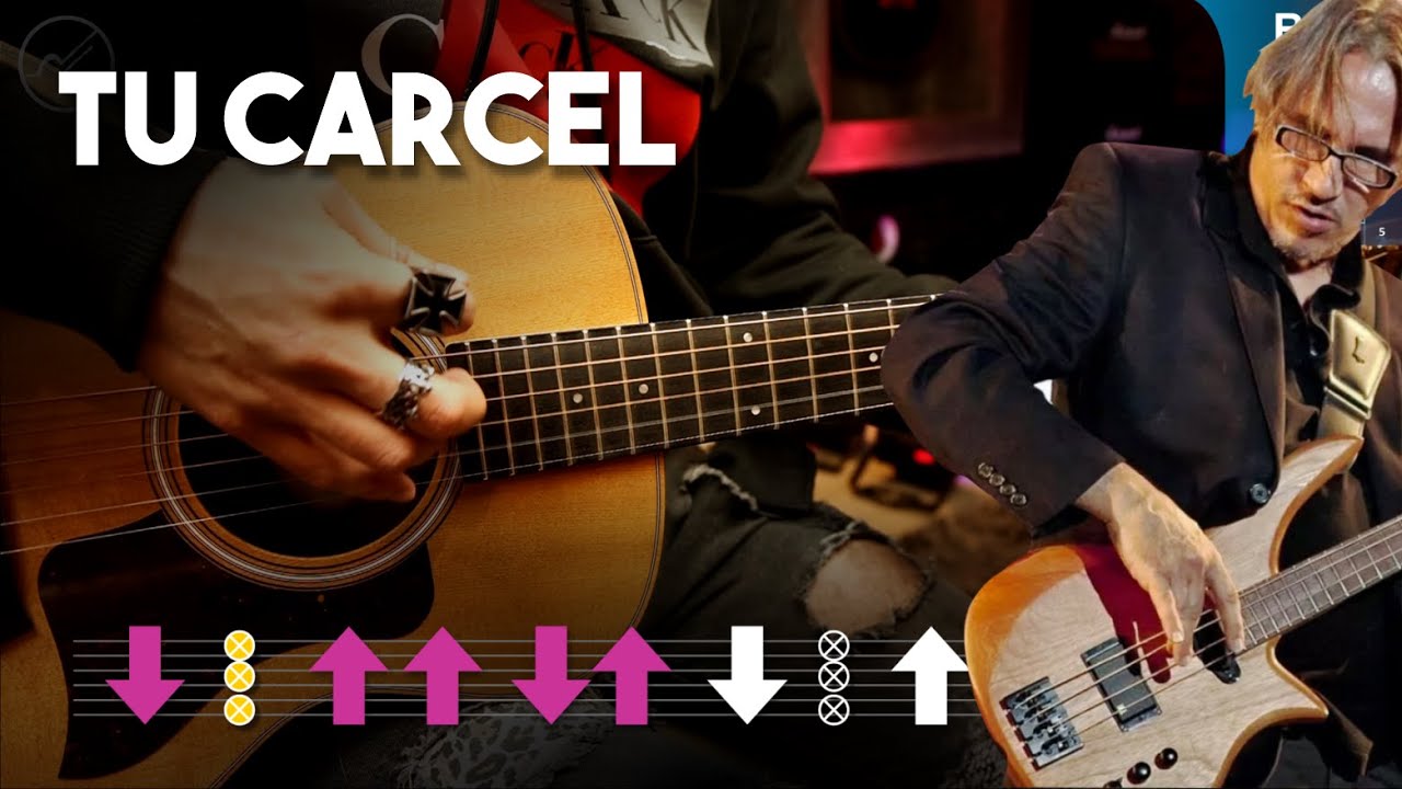 Como tocar TU CARCEL Enanitos Verdes TUTORIAL COMPLETO | Super Fácil ...