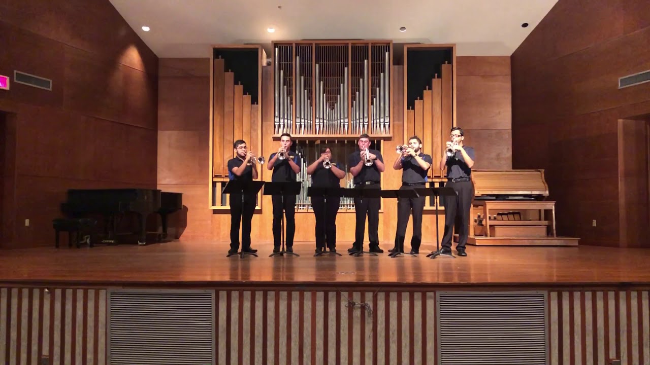NTC 2018 - Texas A&M University-Kingsville Blue Trumpet Ensemble - YouTube