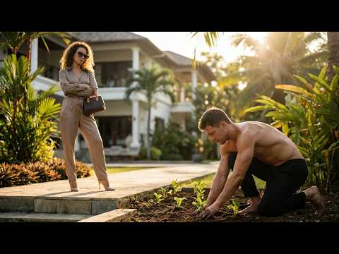 A Spoiled Girl Thought He Was Just a Gardener, Unaware He Owned the Villa and Plantation