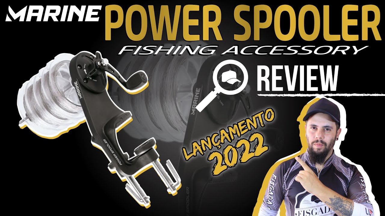 POWER SPOOLER, ALÉM ABASTECER DE LINHA SEU MATERIAL, VOCÊ ECONOMIZA ...