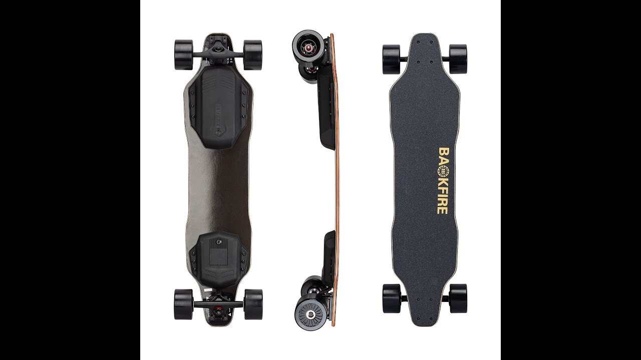 Range test of Backfire G2 Black electric skateboard Power Hobbywing ...