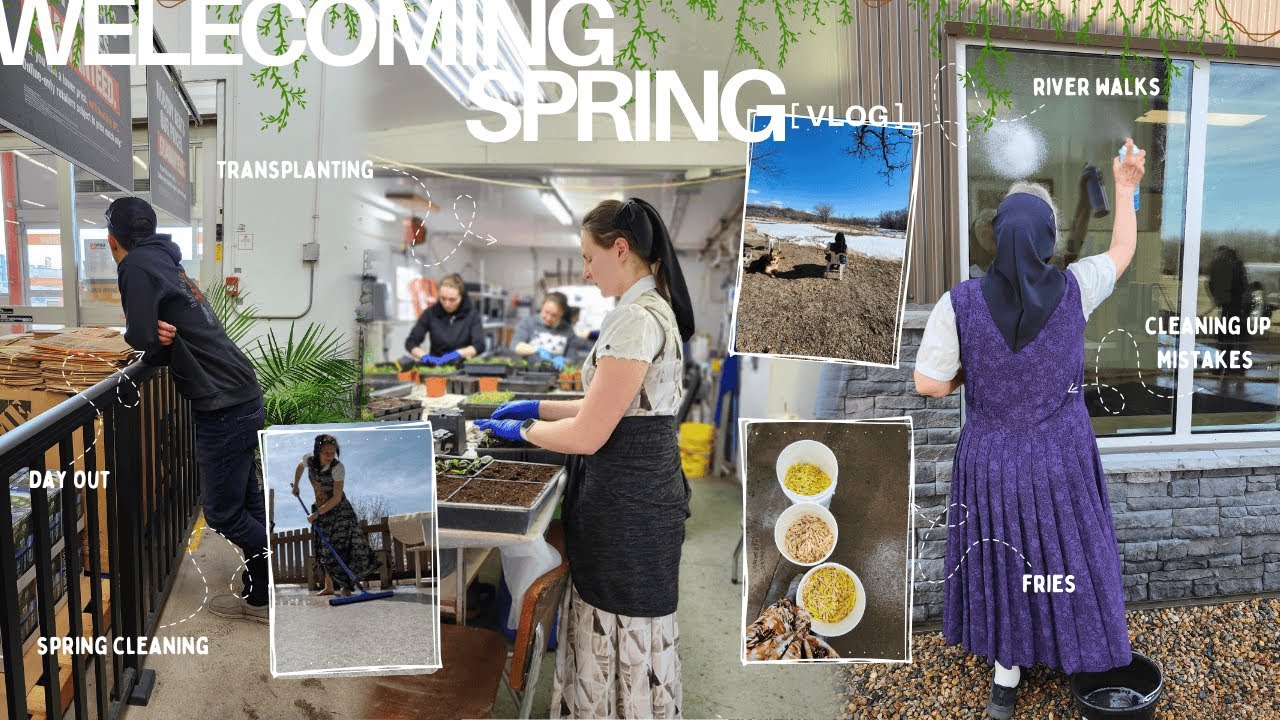 eventful to the very end | spring on a Hutterite colony - YouTube