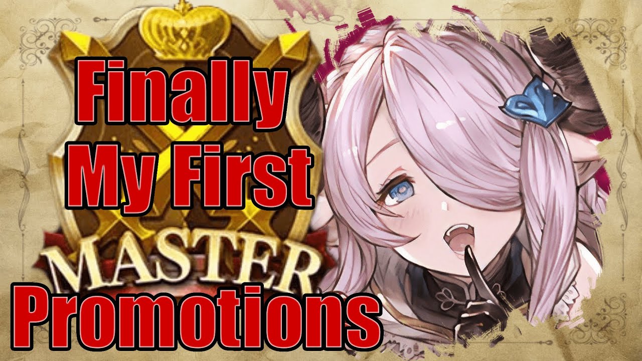 Finally, My First Master Promotions! | Narmaya | Granblue Fantasy ...