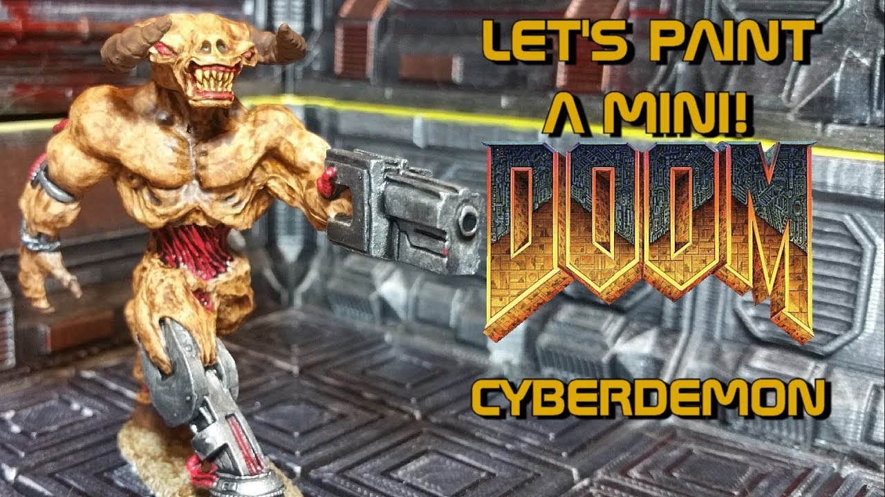 Let's Paint a Mini: Doom Cyberdemon - YouTube