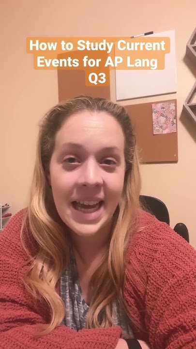 Current Events for AP Lang - YouTube