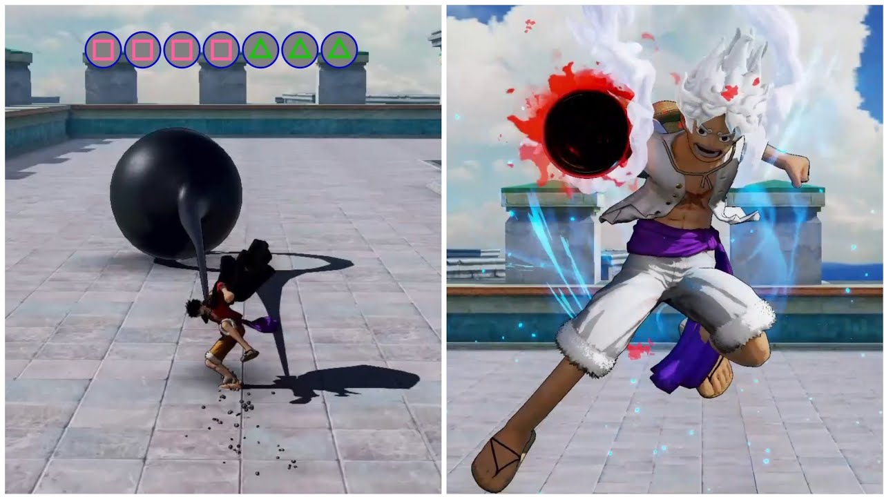 Luffy Gear 5 All Skill & Ultimate Attack | Onepiece Pirate Warrior 4 ...