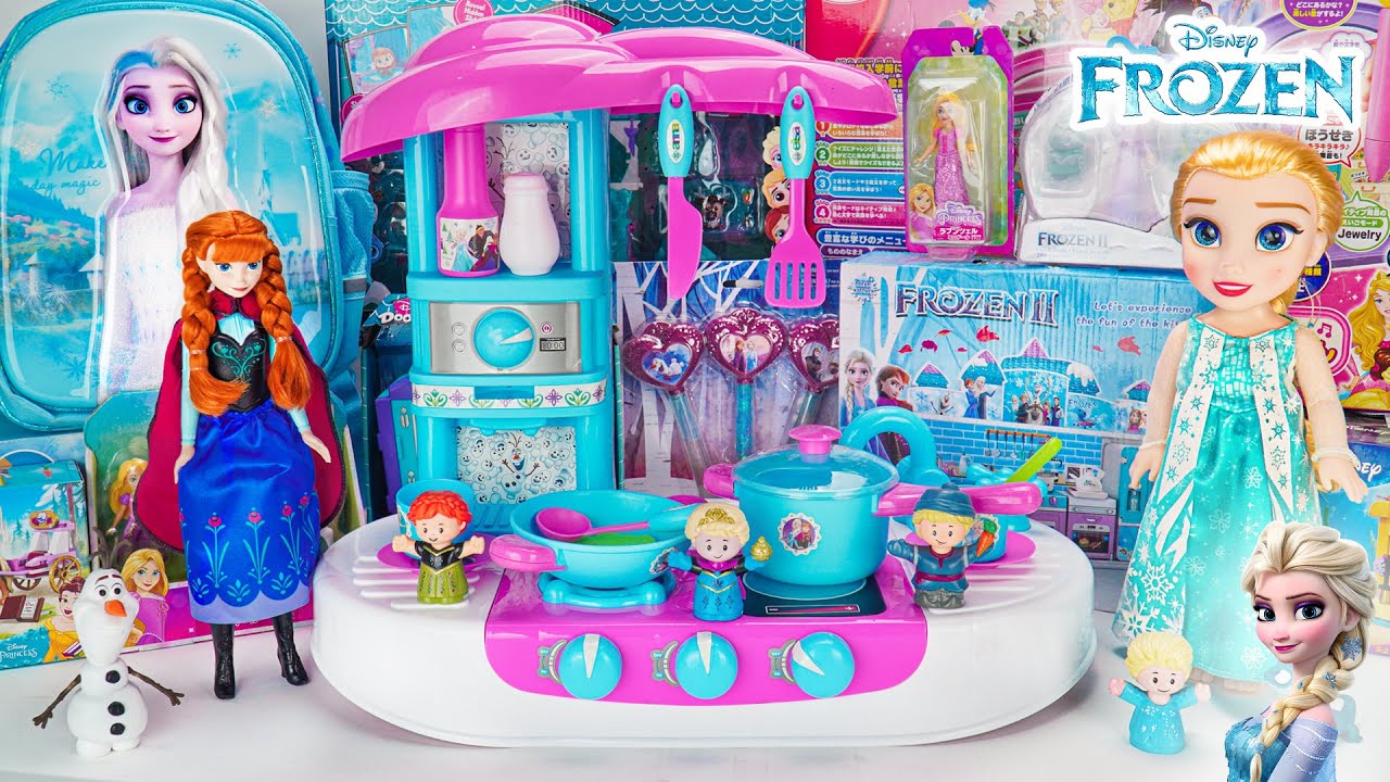 Disney Frozen Toys Collection Unboxing | Disney Frozen II Kitchen ...