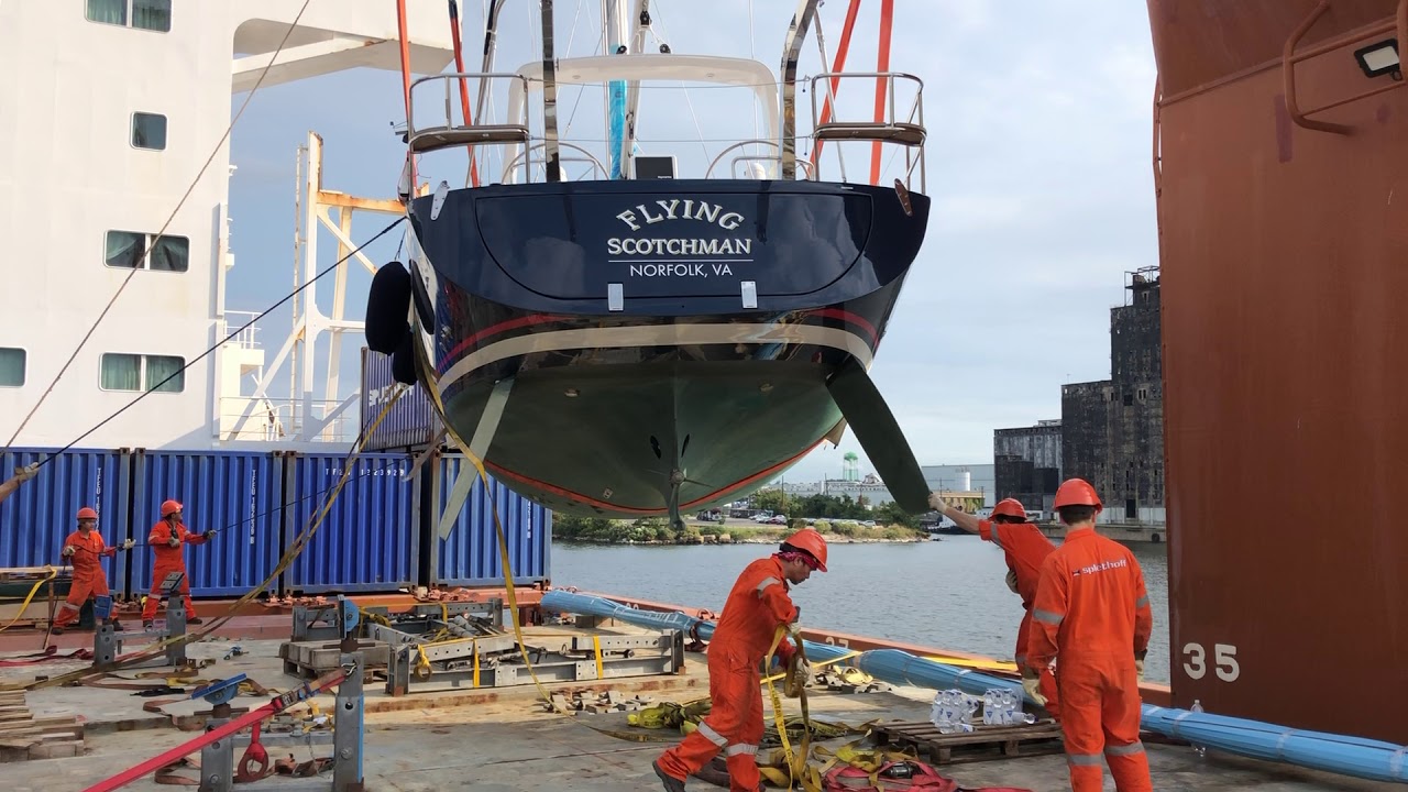 Southerly 480 Arrives in the U S - YouTube