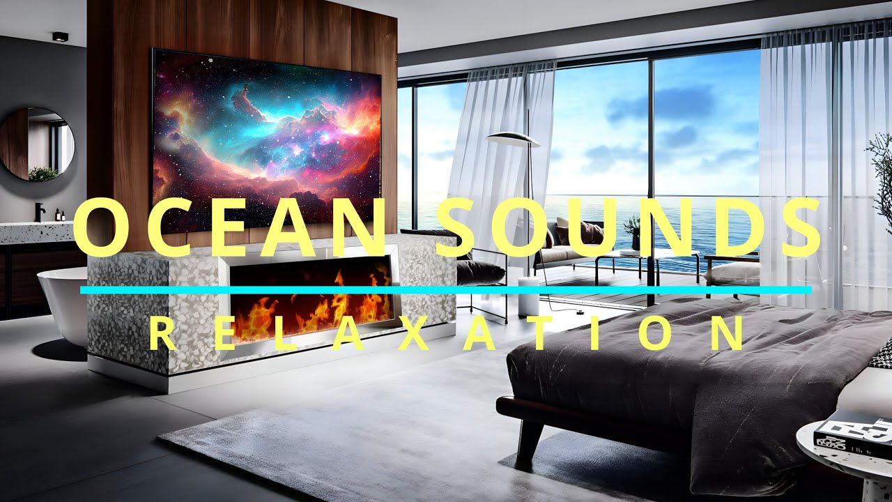 Holiday Ocean Beach Sounds Relaxation, Soothing Ambience Natural ...