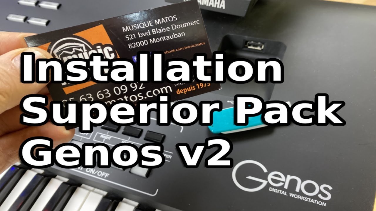 Installation version2 GENOS et installation Superior Pack - YouTube
