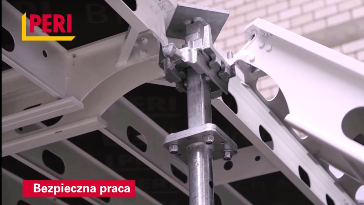 PRODUKT I PERI deskowanie stropowe ALPHADECK - bezpieczna praca - YouTube