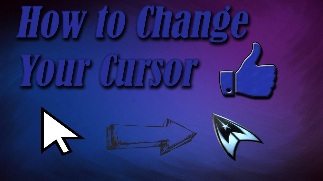 How To Get a Costom Cursor - YouTube