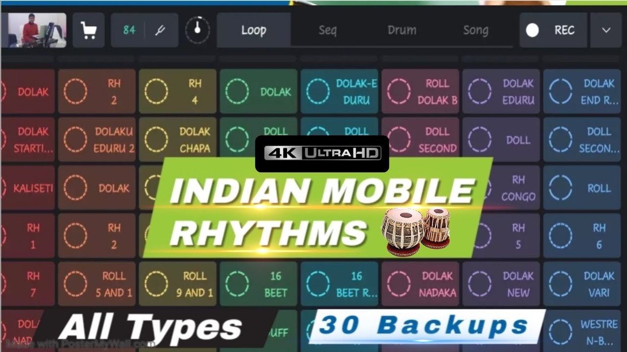 Latest South Indian all Dolak Tabla Loops || #loops #xps10 #tabla # ...