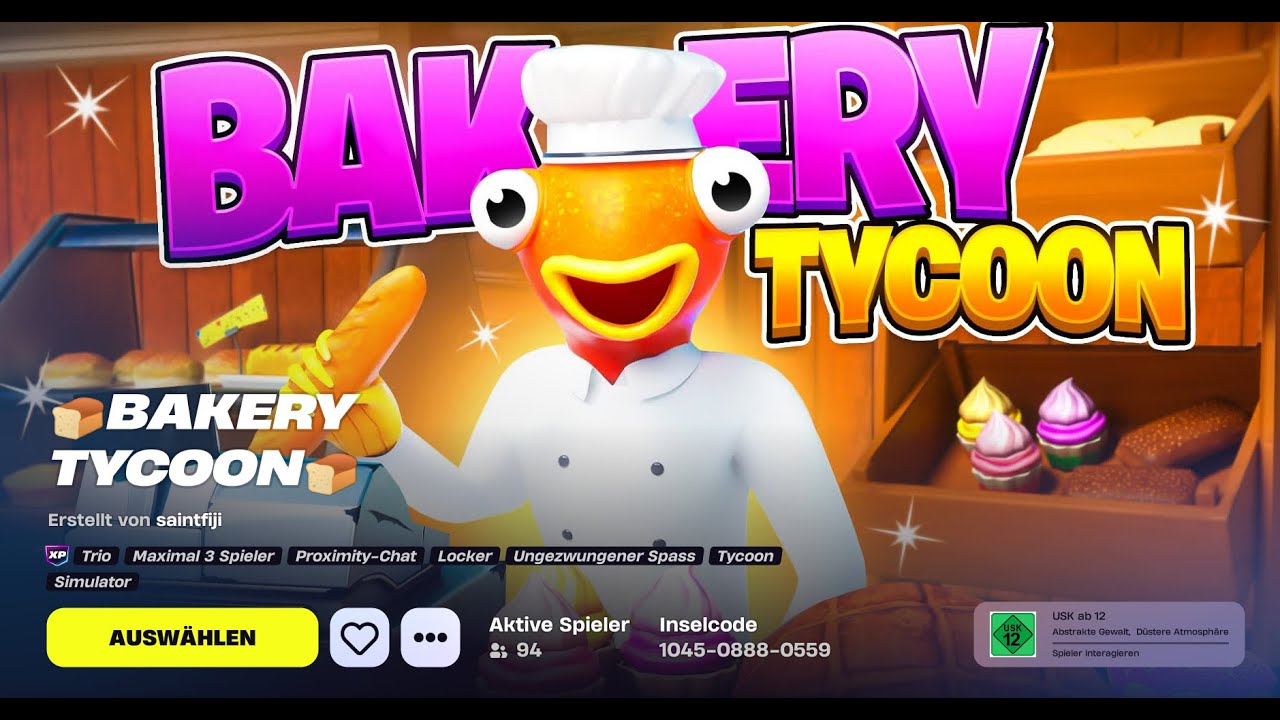 Fortnite - Bakery Tycoon - YouTube