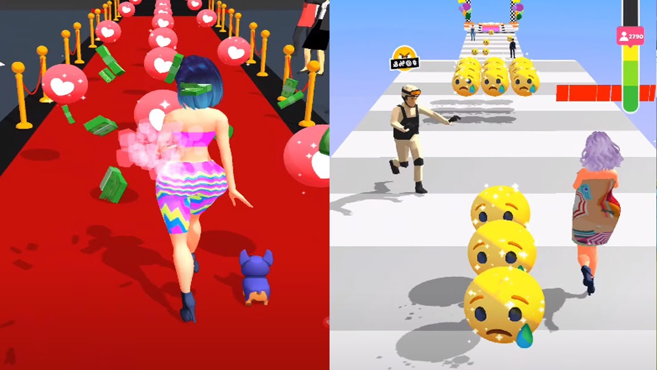 Flash Runner | 👸🥒🍔 All Levels Gameplay Trailer Android,ios New Game ...