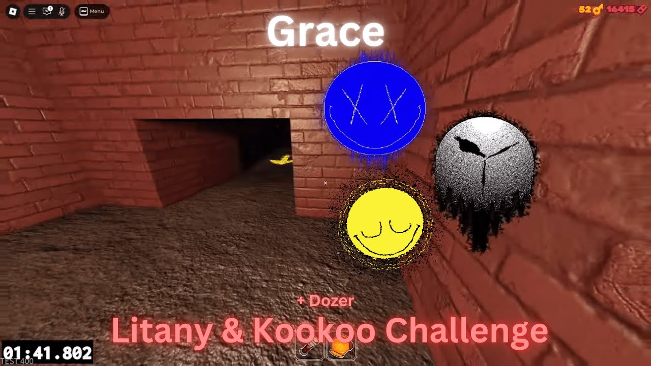 Grace Door 001 to 240 Litany & Kookoo Challenge - YouTube