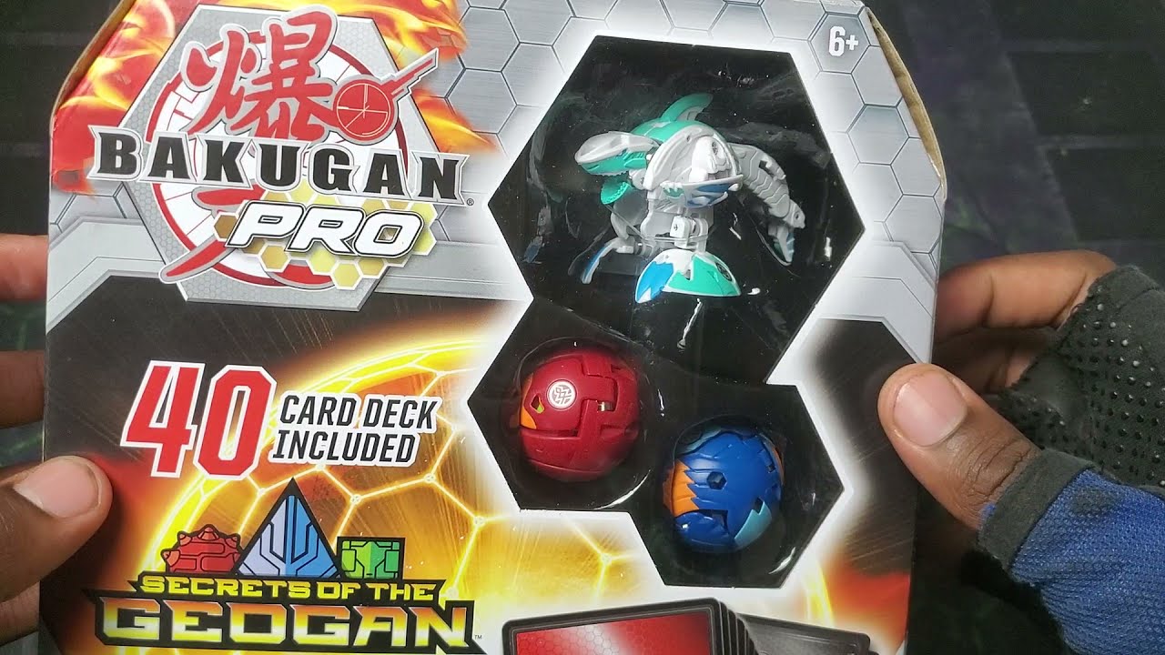 NEW BAKUGAN PRO SECRETS OF THE GEOGAN HAOS SHARKTAR ULTRA STARTER SET ...