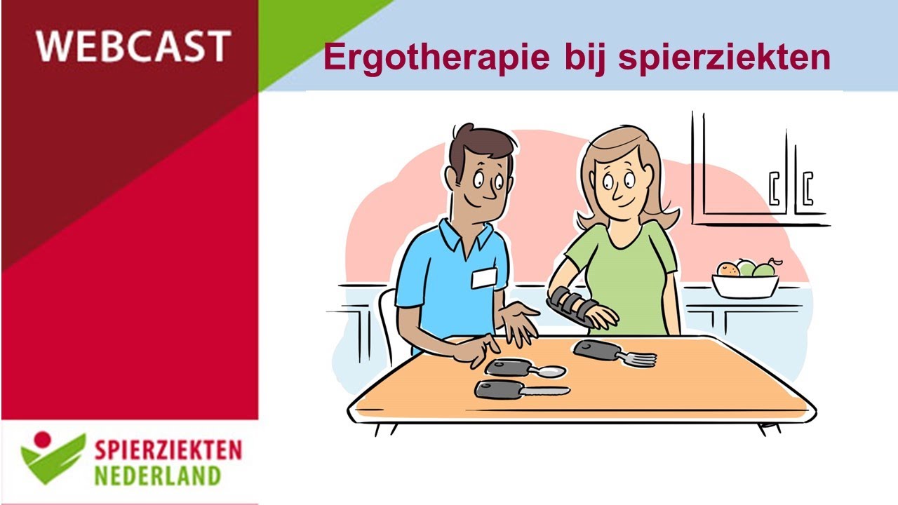 Ergotherapie voor kinderen en volwassenen met een spierziekte - YouTube