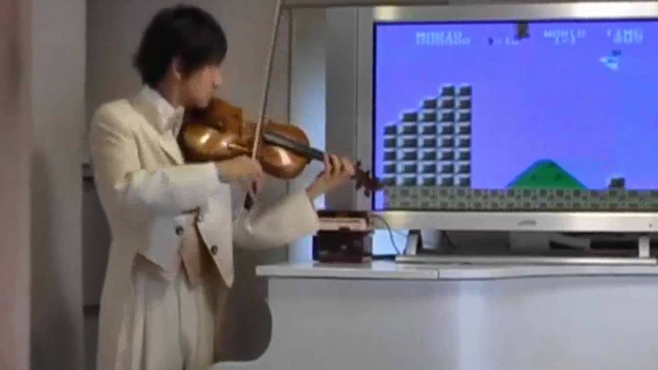 Video Game Violinist: SUPER MARIO - YouTube