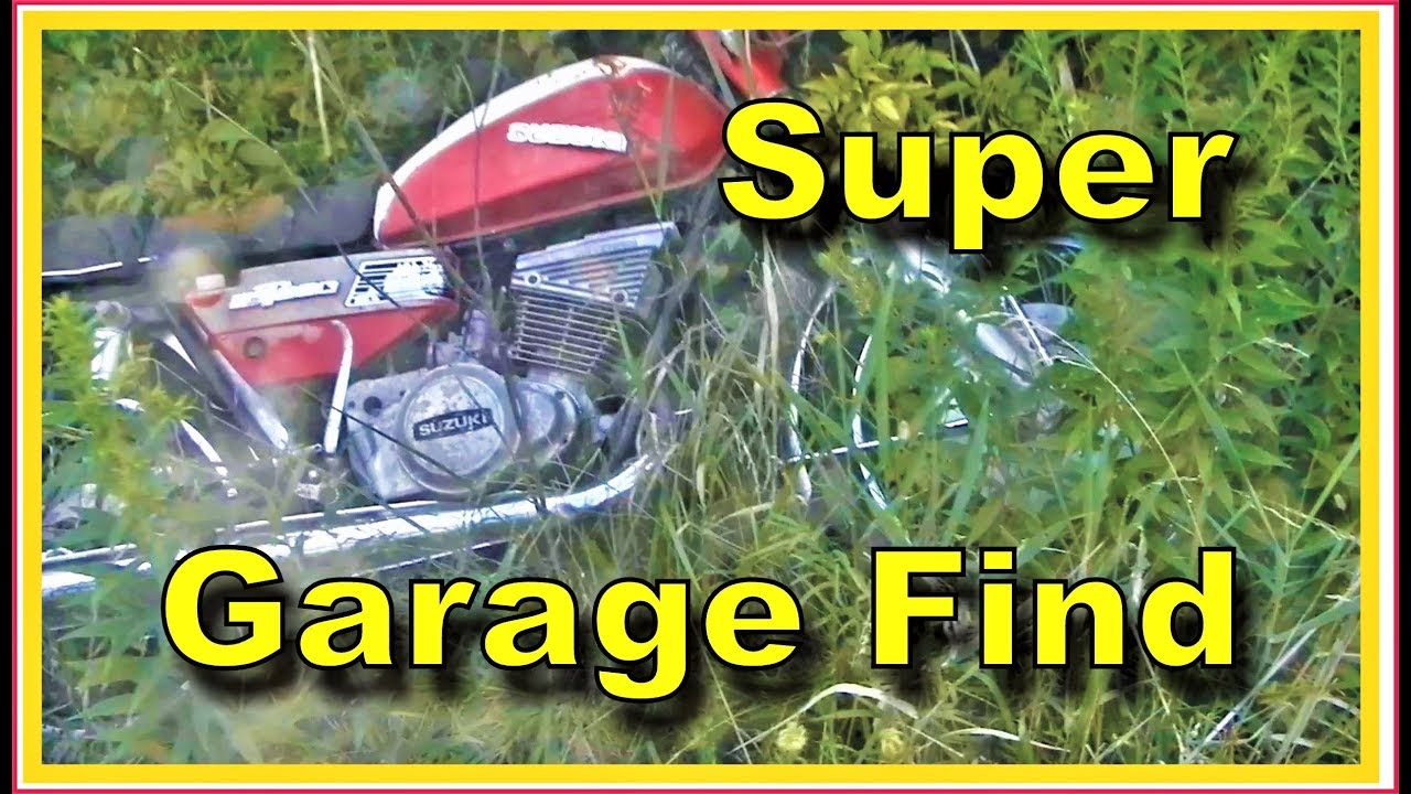 Super Garage Find, Barn Find, Suzuki, GT250 Hustler Motorcycle for ...