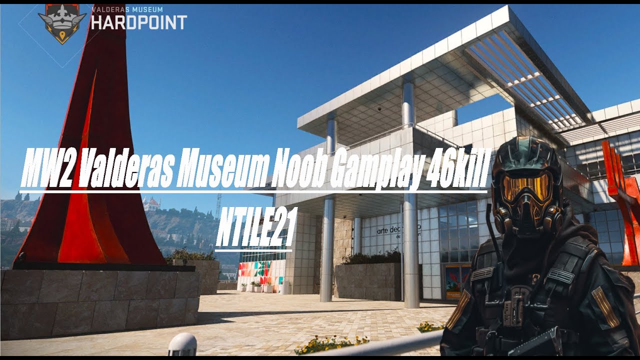 Call Of Duty MW2 Valderas Museum Gamplay 46kill (No Commentary) - YouTube