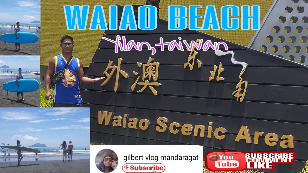 WAIAO BEACH, Toucheng Yilan TAIWAN 🇹🇼🏖🪂🏄‍♂️🌊 /#paragliding #surfing # ...