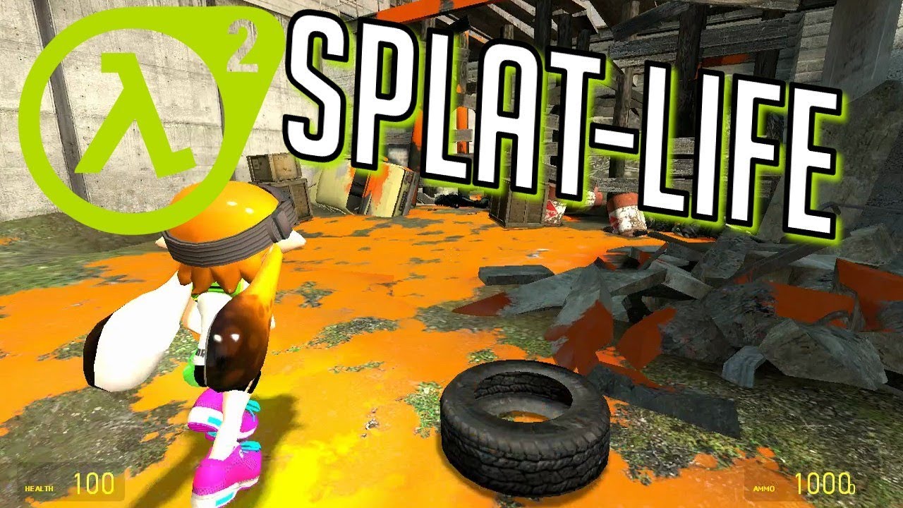 SPLAT-LIFE 02 (SPLATOON x Half-Life 2 / スプラトゥーン X ハーフライフ2) - YouTube