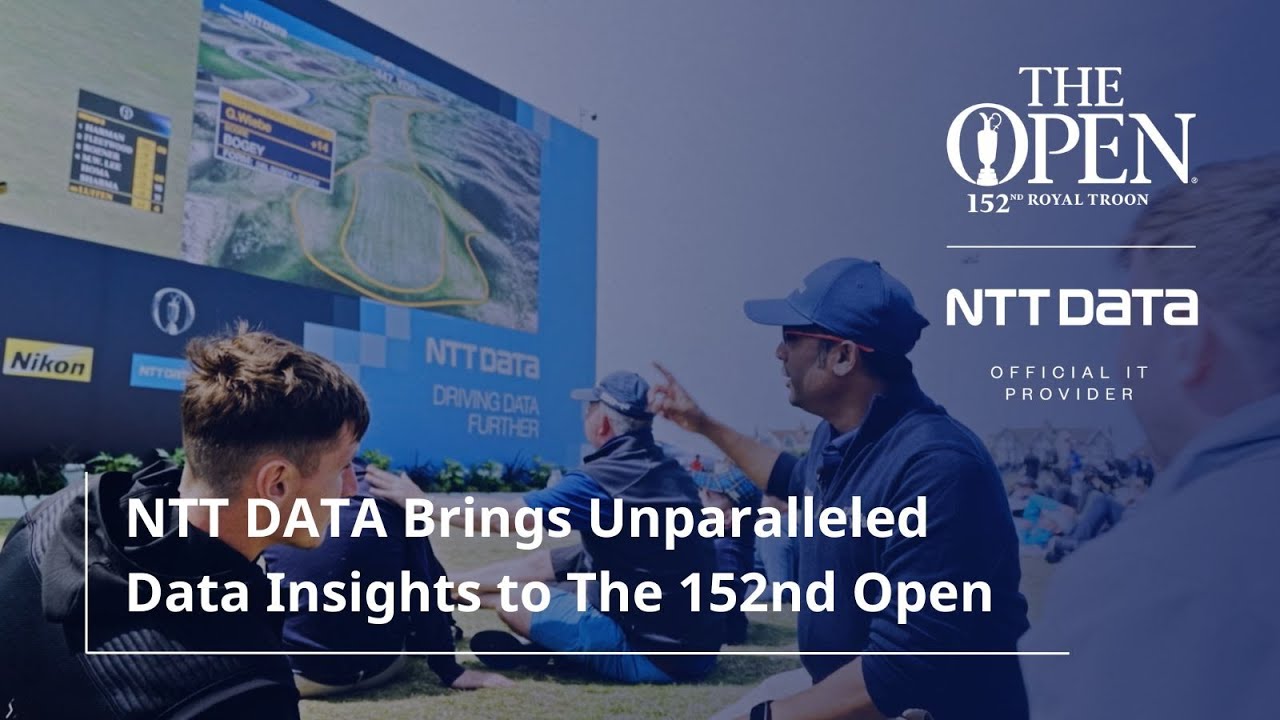 NTT DATA Brings Unparalleled Data Insights to The 152nd Open - YouTube