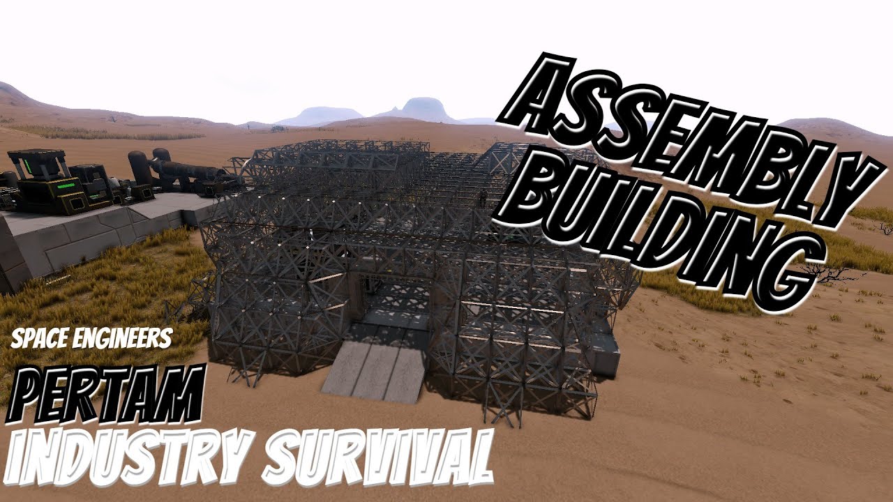 Space Engineers Pertam Industry Survival Ep.8 [Assembly Building] - YouTube