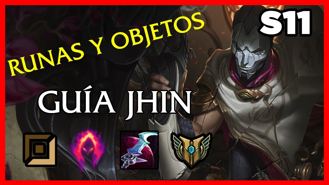 Guía Runas y Objetos Jhin Letalidad con Eclipse - YouTube