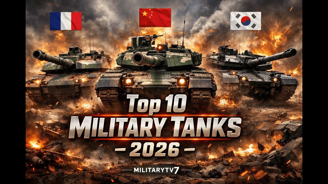 Top 10 Military Tanks in the World 2026 | Most Powerful Main Battle ...