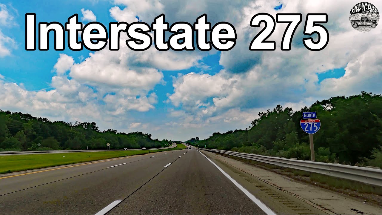 4K Interstate 275 (I-275) from Interstate 75 (I-75) to US-12 Michigan ...
