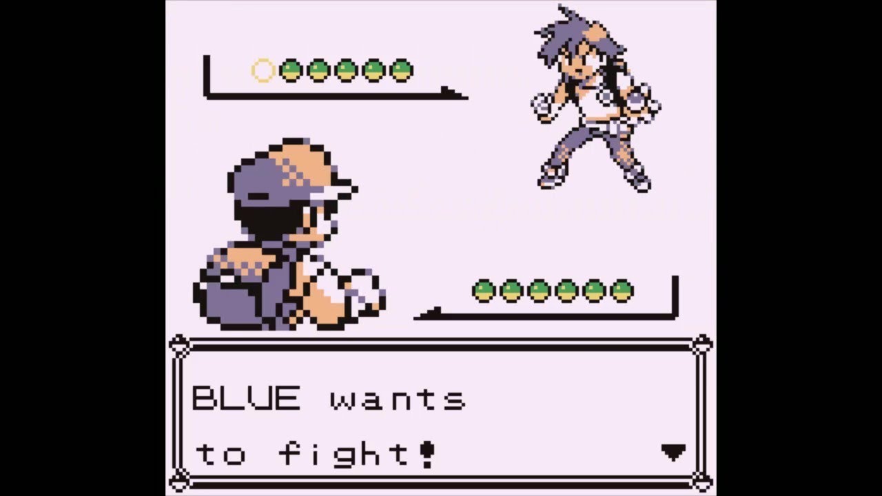 Pokémon Red/Blue - Rival Battle #5 (Pokémon Tower) - YouTube